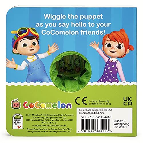 CoComelon Say Hello! Finger Puppet Board Book Ages 0-4