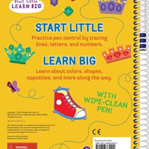 Big Wipe Clean Tracing and Pen Control Activity Book for Kids Ages 3 to 5 (Start Little Learn Big Series)