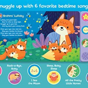 Baby's First Bedtime Songs (Interactive Children's Song Book with 6 Sing-Along Tunes)