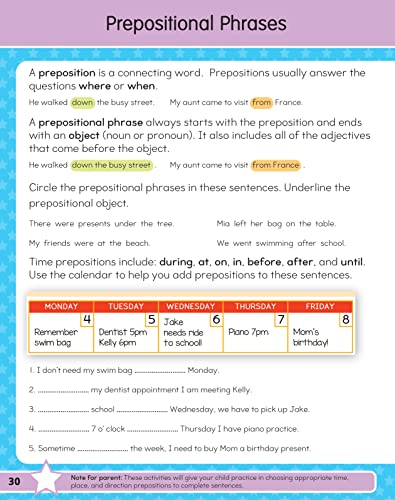 4th Grade BIG Workbook: All Subjects for Kids 9 - 10 includes 220+ Activities, Math, Reading Comprehension, Vocabulary and Language Arts, Writing, Math Skills, Algebra, Fractions, Geometry and More!