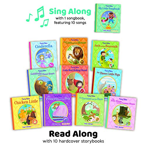 Fairy Tales Take Along Storyteller: Interactive Electronic Music Player/Reader with 11 follow-along books (Children's Interactive Story and Song Carry Along Player With Books)