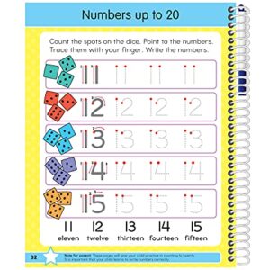 Wipe Clean Kindergarten Workbook for Kids Ages 5-6: All Subjects Including Writing, Math, Sight Words, Phonics, Reading, Addition and Subtraction, and More! Includes Dry Erase Marker