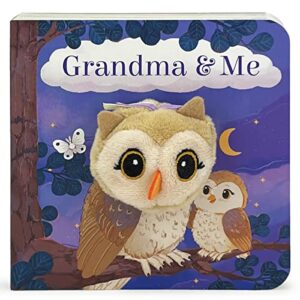 grandma & me children's finger puppet board book, ages 1-4