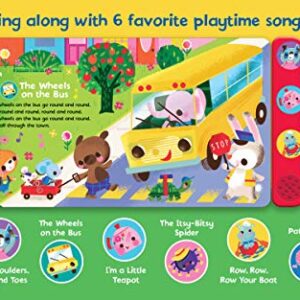 Playtime Songs - Interactive Children's Song Book with 6 Sing-Along Tunes