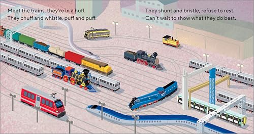 Trains Coming Through!: My First Book of Trains