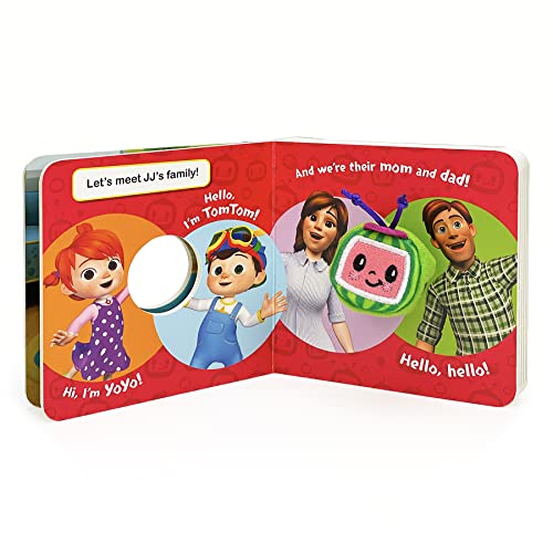 CoComelon Say Hello! Finger Puppet Board Book Ages 0-4