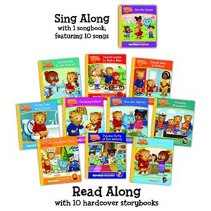 Daniel Tiger's Neighborhood Interactive Electronic Take Along Storyteller with 11 books (Daniel Tiger's Neighborhood Children's Interactive Story and Song Carry Along Player With Books)