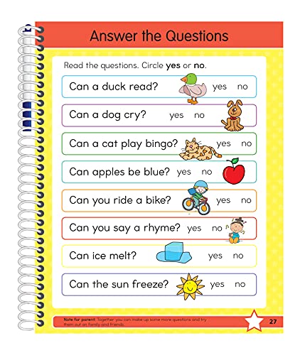 Wipe Clean Preschool Workbook for Kids Ages 3-5: Activities including Early Math, Letter and Number Tracing, First Phonics, Counting, Pen Control and More! Includes Dry Erase Marker