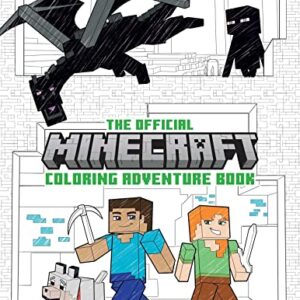 The Official Minecraft Coloring Adventures Book: Create, Explore, Color!: For Young Artists and Kids 5-10 (Gaming)