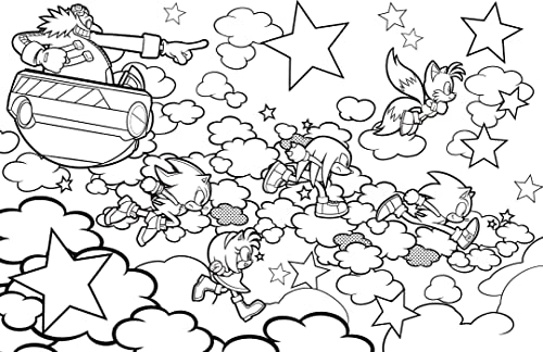 Sonic the Hedgehog: The Official Adult Coloring Book