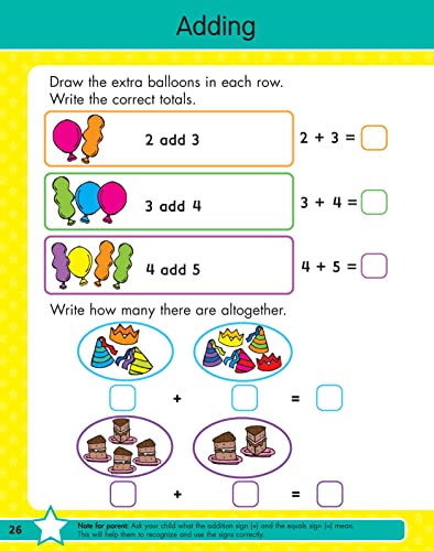 Second Grade Math Workbook Ages 7 to 8: 75+ Activities Addition & Subtraction, Math Facts, Word Problems, Comparing Numbers, Counting Money, Telling ... Shapes, Measurement & More (Common Core)