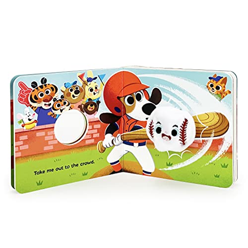 Baseball! Children's Finger Puppet Board Book for Babies and Toddlers