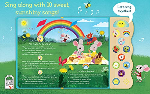 Sing a Song of Sunshine (Interactive Early Bird Children's Song Book with 10 Sing-Along Tunes)