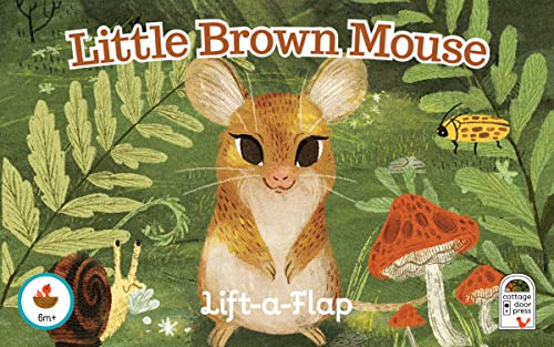 Little Brown Mouse - A Lift-a-Flap Board Book for Babies and Toddlers, Ages 1-4