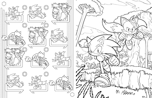 Sonic the Hedgehog: The Official Adult Coloring Book