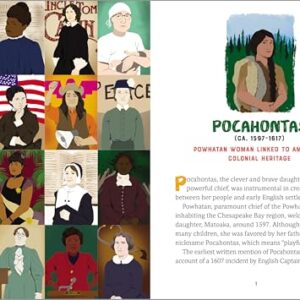 50 Fearless Women Who Made American History: An American History Book for Kids