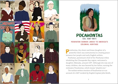 50 Fearless Women Who Made American History: An American History Book for Kids