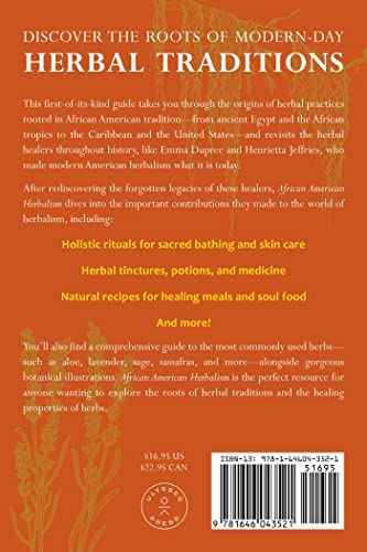 African American Herbalism: A Practical Guide to Healing Plants and Folk Traditions