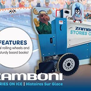 Zamboni Stories on Ice- Wheeled Board Book Set, 3-Book Gift Set With Rolling Truck Slipcase for Toddlers Ages 1-5 (Roll & Play Stories)