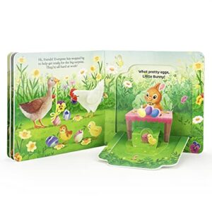 Happy Easter, Little Bunny Lift-a-Flap & Pop-Up Surprise Children's Board Book, Ages 2-6