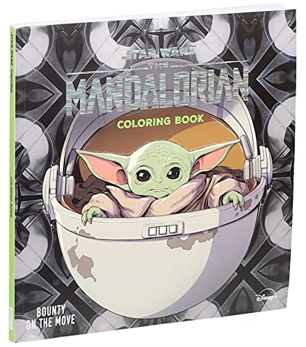 Star Wars The Mandalorian: Bounty on the Move: Coloring Book