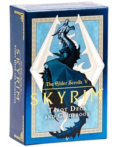 the elder scrolls v: skyrim tarot deck and guidebook (gaming)