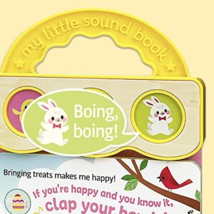 Happy Easter, Bunny! 3-Button Sound Board Book for Babies and Toddlers