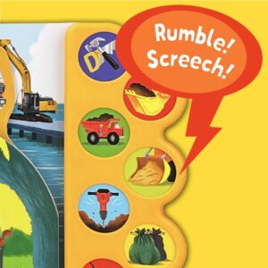 Dig It! Dump It! Build It! 10-Button Sound Book for Little Construction Lovers, Ages 2-7