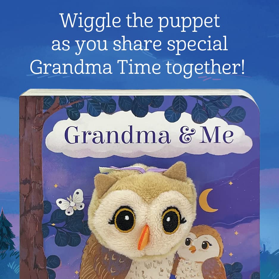 Grandma & Me Children's Finger Puppet Board Book, Ages 1-4