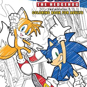 Sonic the Hedgehog: The Official Adult Coloring Book