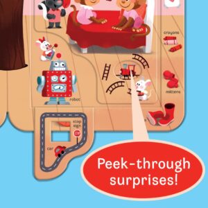 Peek-a-Flap Colors - Lift-a-Flap Board Book for Curious Minds and Little Learners; Toddlers & Kids Early Learning Book Teaching All the Colors of the Rainbow