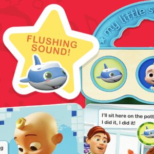 Cocomelon JJ's Potty Time 3-Button Potty Training Sound Board Book