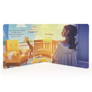 God Sent You With Love Children's Picture Board Book: A Story of Unconditional Love - Perfect for baby showers, baptisms, birthday and holiday gifts, ... a rainbow baby, and more (Little Sunbeams)