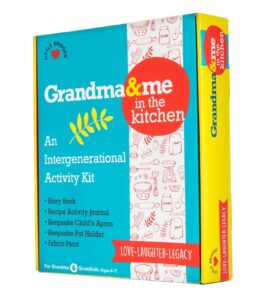 grandma and me: in the kitchen activity kit: (gifts for grandkids, kids activity kits, cooking for kids)