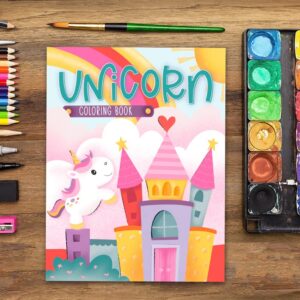 Unicorn Coloring Book: Ages 4-9