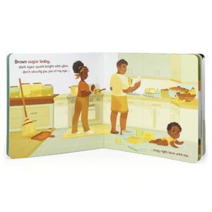 Brown Sugar Baby Board Book - Beautiful Story for Mothers and Newborns, Ages 0-3