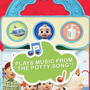 Cocomelon JJ's Potty Time 3-Button Potty Training Sound Board Book