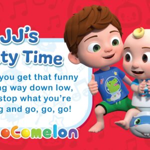 Cocomelon JJ's Potty Time 3-Button Potty Training Sound Board Book