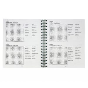 Cabin Fever Word Search Puzzles: Multi-Level Spiral-Bound Puzzle Word Search Book for Adults Including More Than 450 Variety Puzzles (Part of the Brain Busters Puzzle Collection)