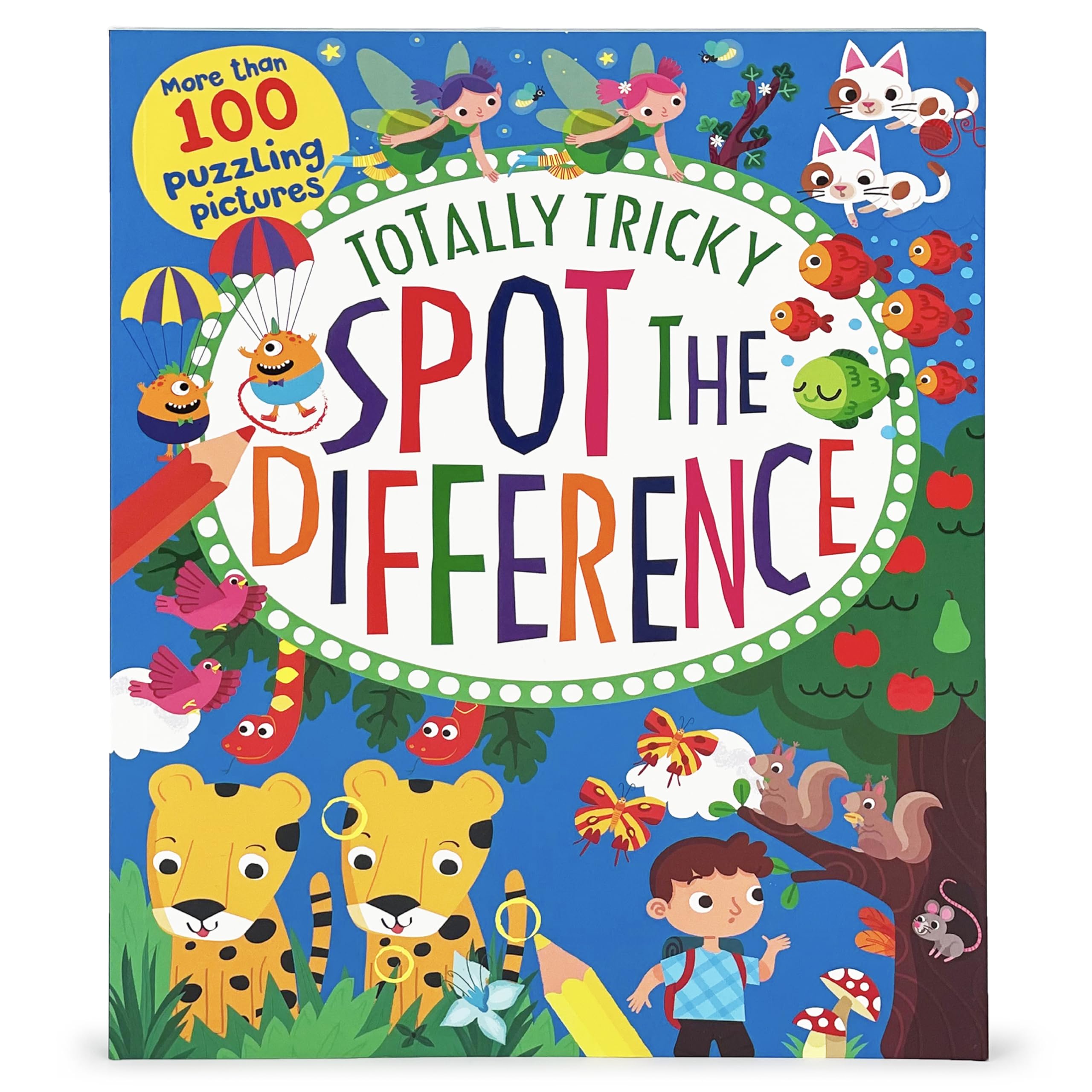 Totally Awesome Spot the Difference - Spot the Difference Puzzles and Other Fun Activities