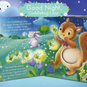 Touch & Feel: Good Night, Cuddlebug Lane: Baby & Toddler Touch and Feel Sensory Board Book