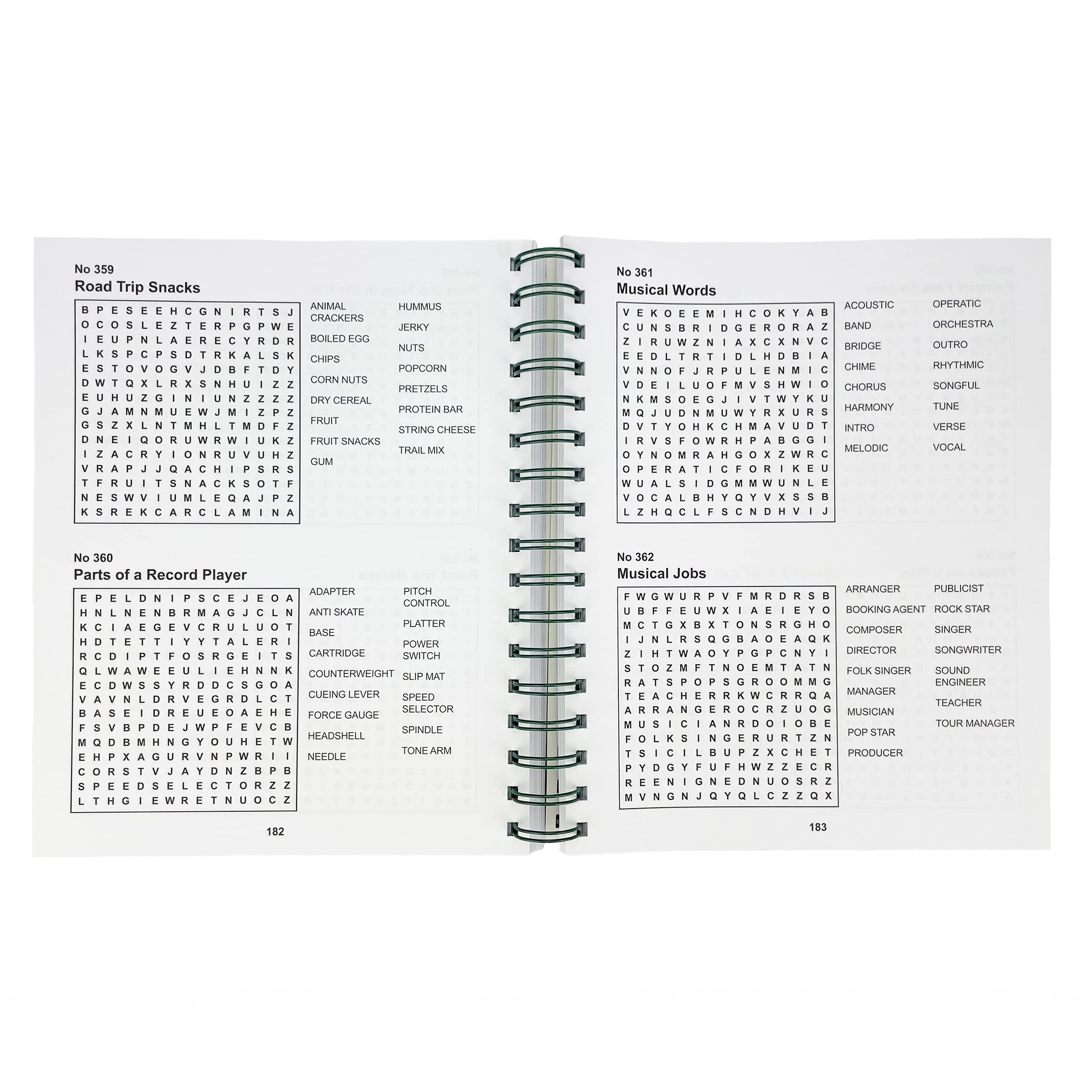 Cabin Fever Word Search Puzzles: Multi-Level Spiral-Bound Puzzle Word Search Book for Adults Including More Than 450 Variety Puzzles (Part of the Brain Busters Puzzle Collection)