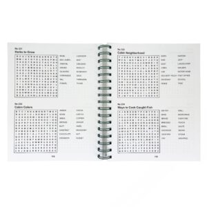 Cabin Fever Word Search Puzzles: Multi-Level Spiral-Bound Puzzle Word Search Book for Adults Including More Than 450 Variety Puzzles (Part of the Brain Busters Puzzle Collection)