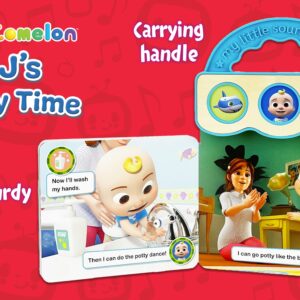 Cocomelon JJ's Potty Time 3-Button Potty Training Sound Board Book