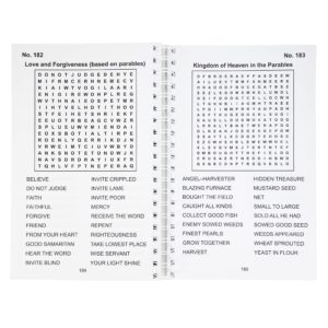 Large Print Bible Word Search Puzzle Book: Over 200 Puzzles to Complete with Solutions - Include Spiral Bound / Lay Flat Design and Large to ... for Inspirational Word Finds (Brain Busters)