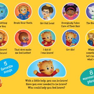 Daniel Tiger Big Book of Firsts for Toddlers: Let's Try New Things Together Includes Stories & Songs about the First Day of School, First Haircut, First Dentist Visit, and More! ()