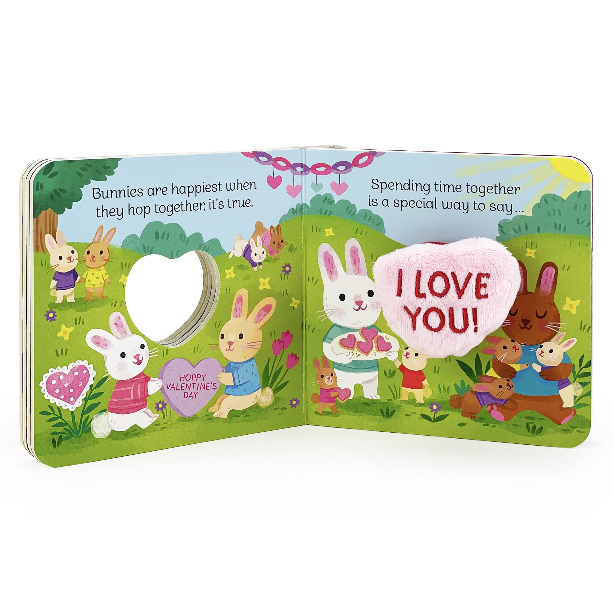 My Little Valentine Finger Puppet Valentines Board Book Ages 0-4