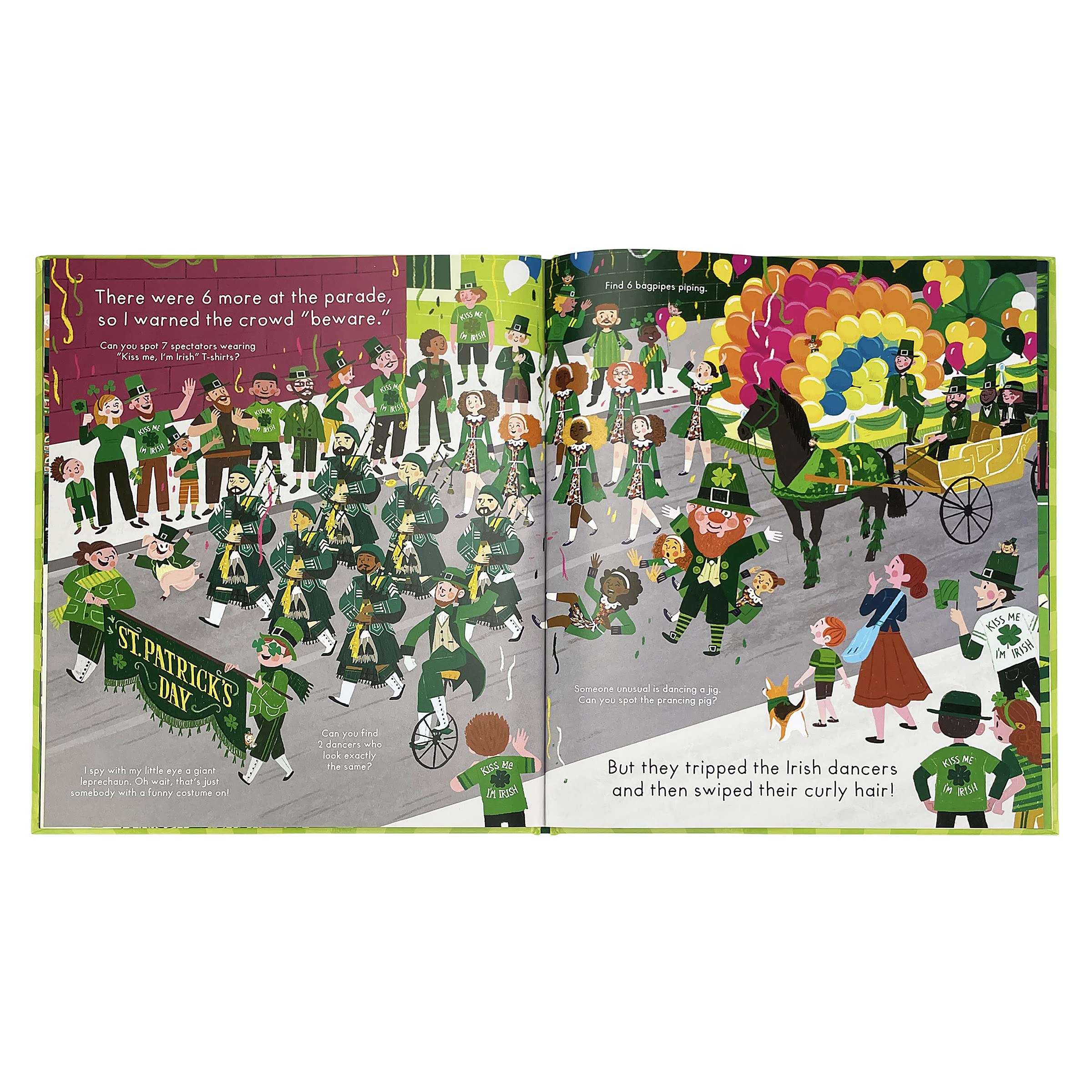 I Spy With My Little Eye Leprechaun Luck & Find - Kids Search, Find, and Seek Activity Book, Ages 3, 4, 5, 6+