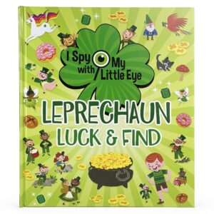 i spy with my little eye leprechaun luck & find - kids search, find, and seek activity book, ages 3, 4, 5, 6+