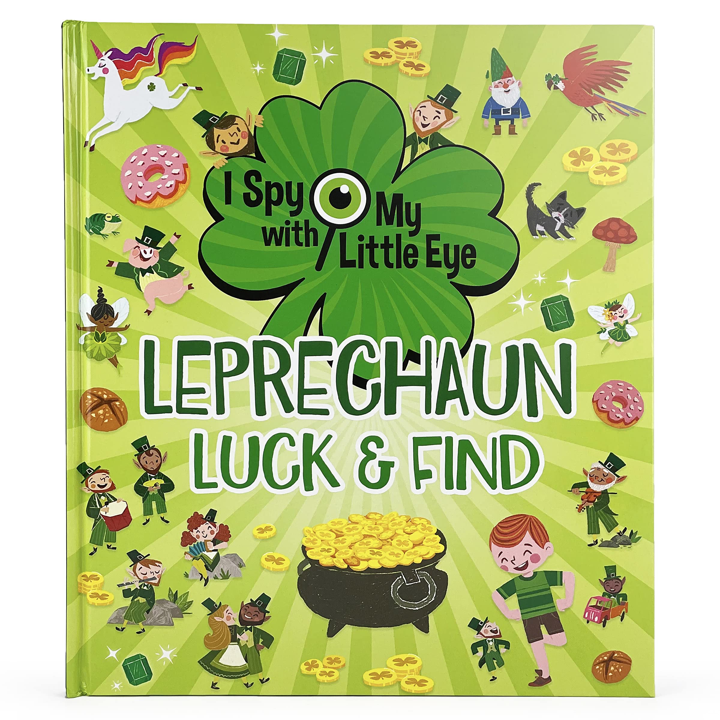 I Spy With My Little Eye Leprechaun Luck & Find - Kids Search, Find, and Seek Activity Book, Ages 3, 4, 5, 6+